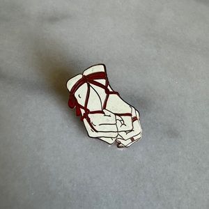 Little Whip | Jewelry | Little Whip Bondage Shibari Enamel Pin Punk ...